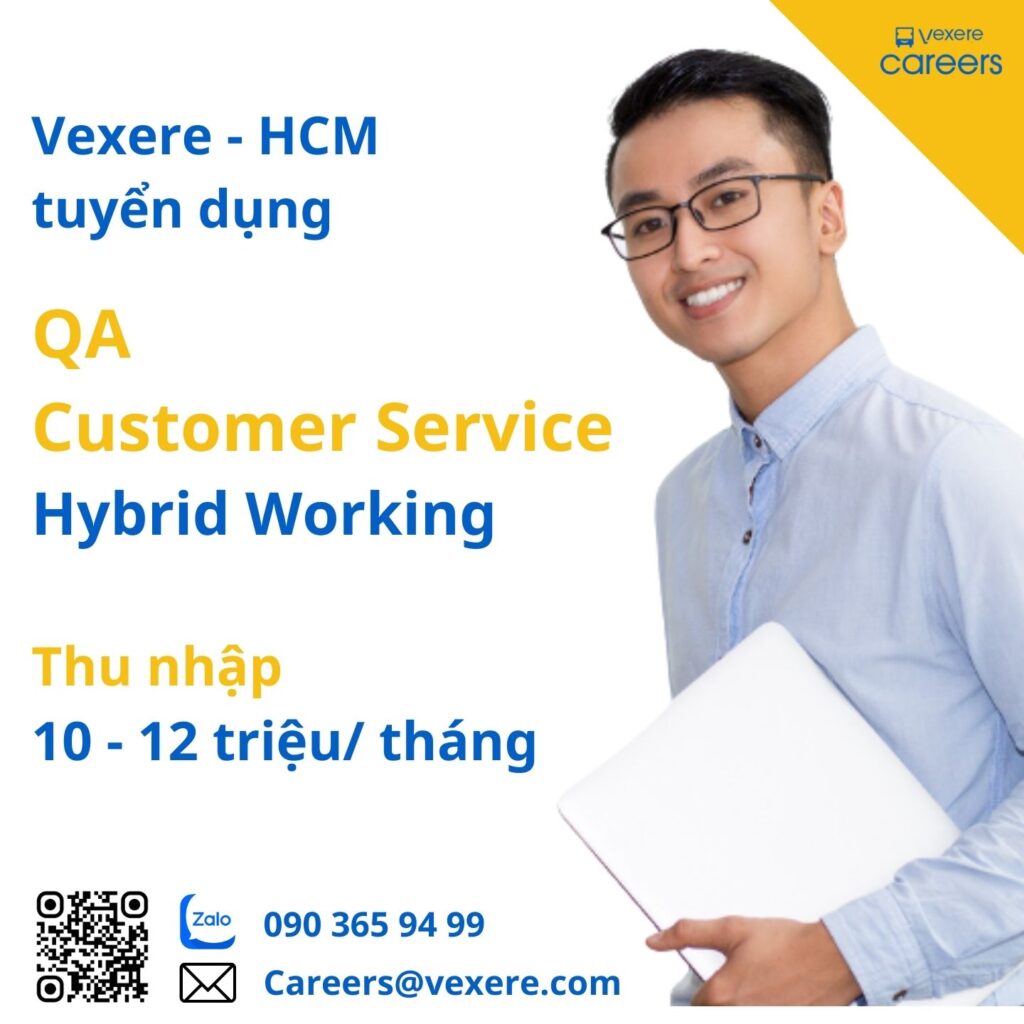 Quality Assurance Executive – Customer Service – Vexere Careers